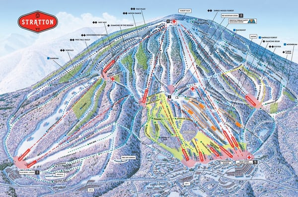 Stratton Trail Map